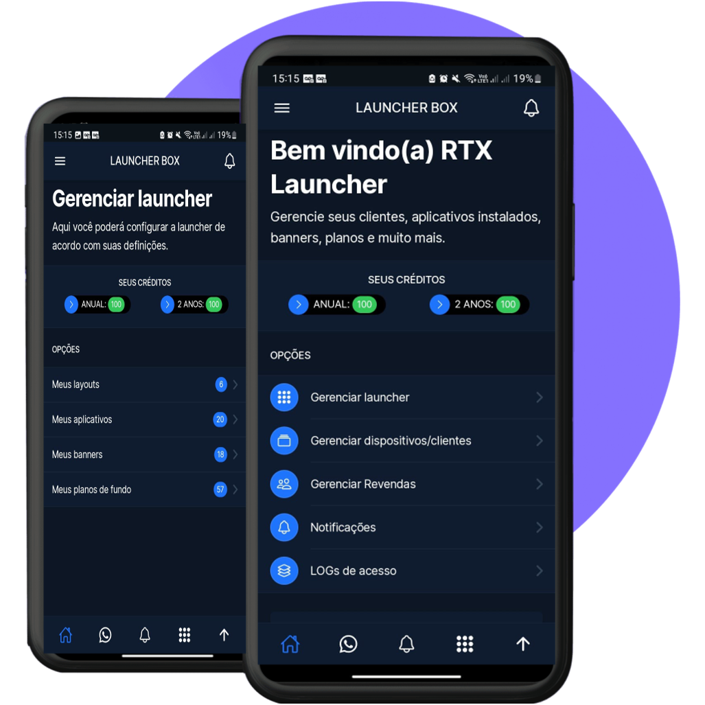 Home - Launcher BOX - Launcher para TV BOX