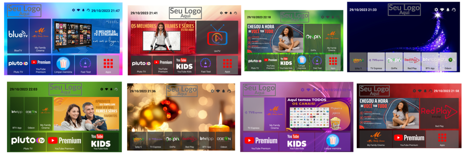 Home - Launcher BOX - Launcher para TV BOX